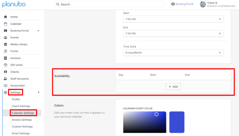 VIP Booking Pages, General Availability, and Booking by Individuals ...